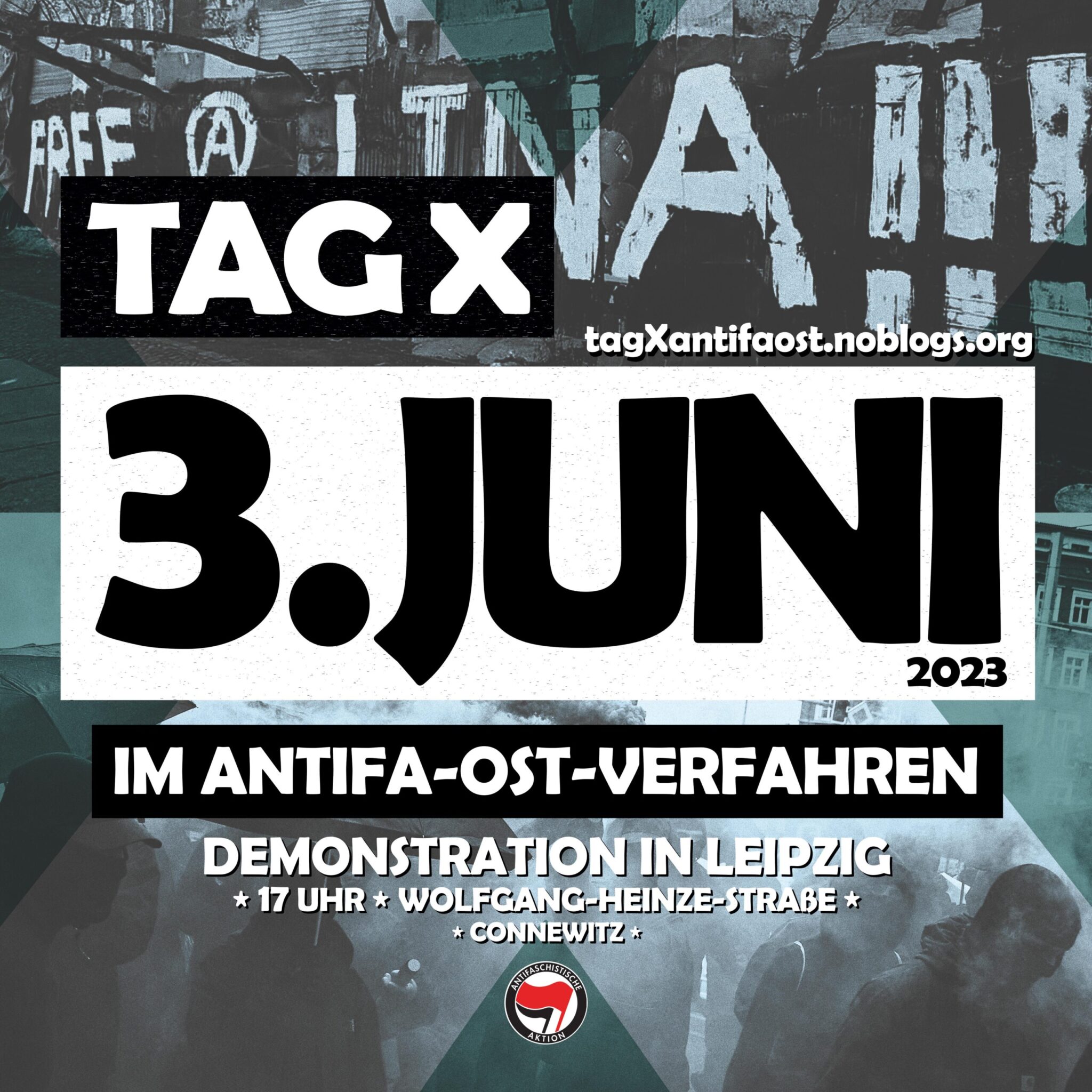 Tag-X Demo: Soli-Antifa-Ost - PLANLOS-Leipzig Tag-X Demo: Soli-Antifa-Ost - PLANLOS-Leipzig
